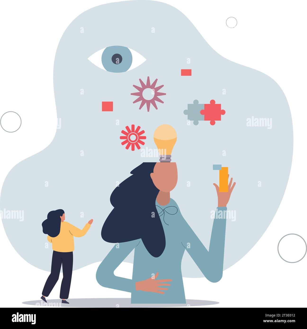 Emotional intelligence and self awareness Stock Vector Images - Alamy