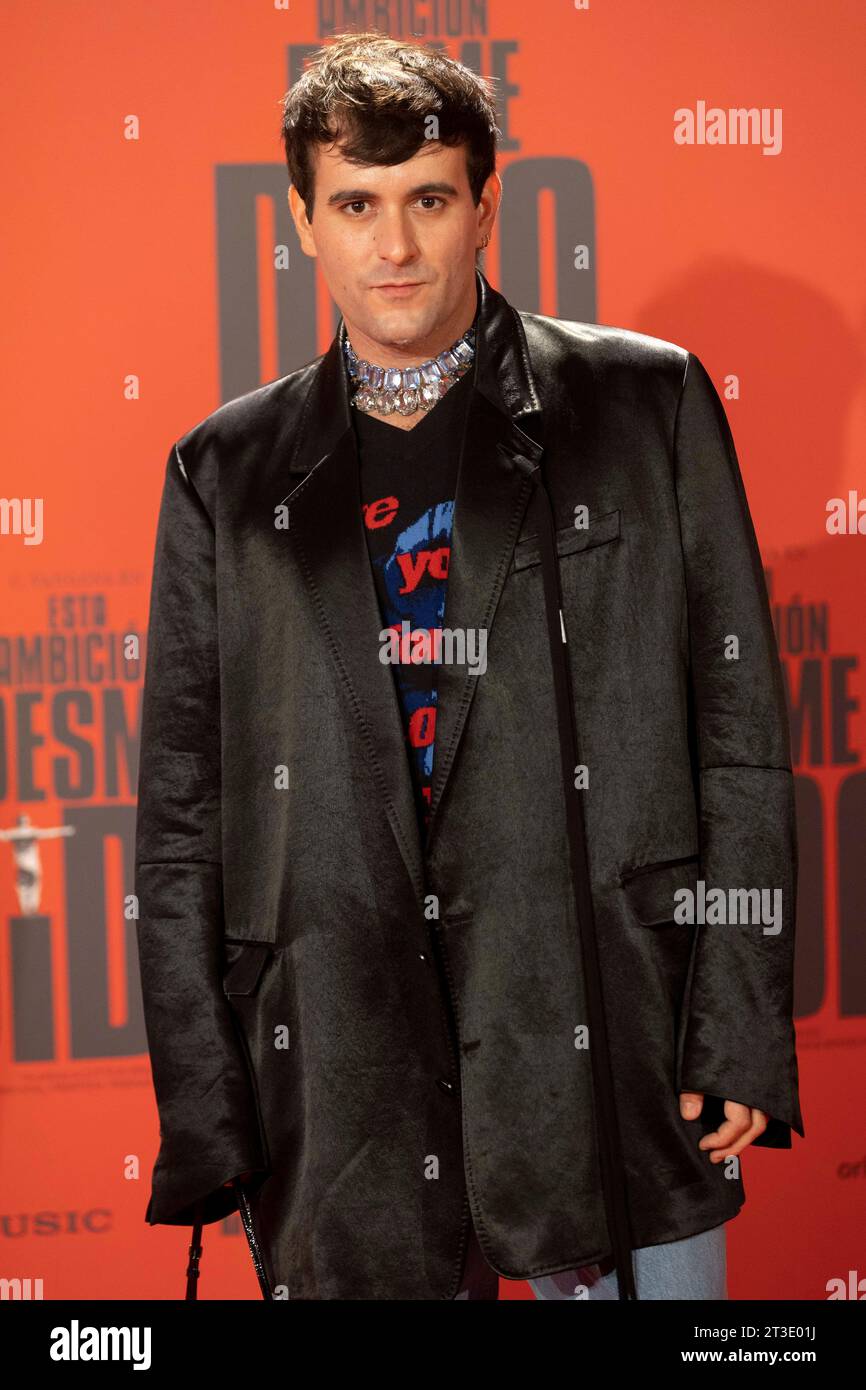 Madrid, Spain. 25th Oct, 2023. Alejandro Palomo attends the Esta ...