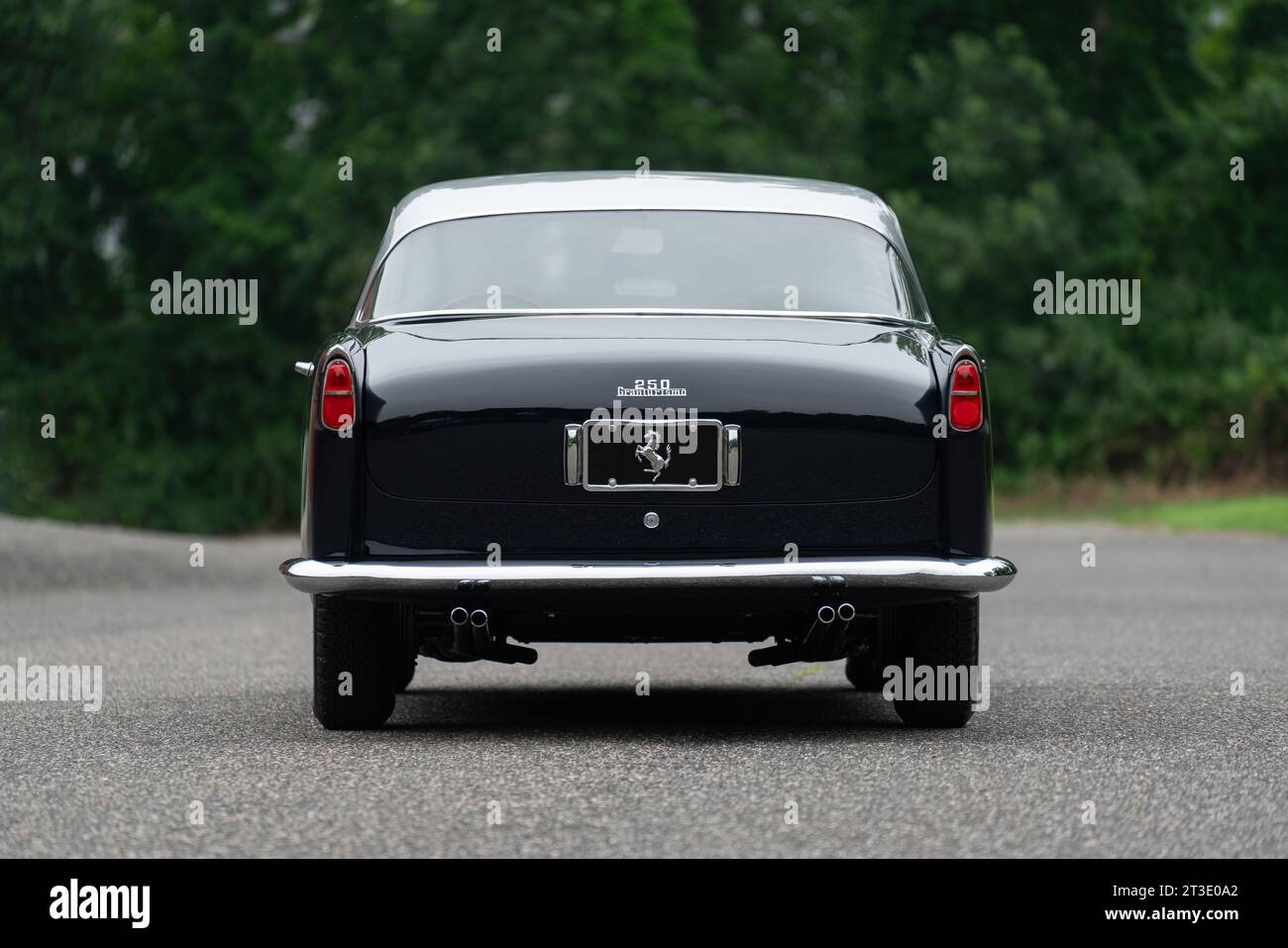 Rear view of a 1957 Ferrari 250 GT Coupe Stock Photo - Alamy