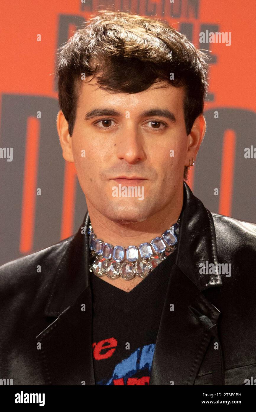 Madrid, Spain. 25th Oct, 2023. Alejandro Palomo attends the Esta ...