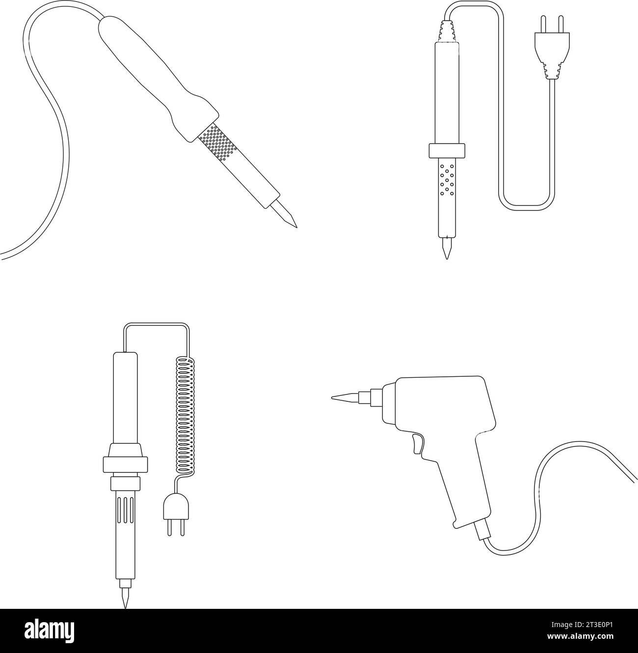 Chip soldering Stock Vector Images - Alamy