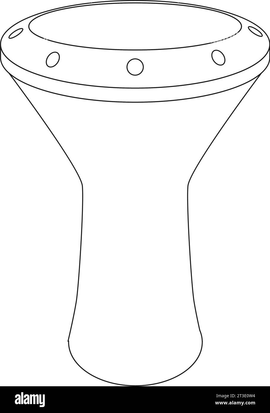 Darbuka drum Stock Vector Images - Alamy