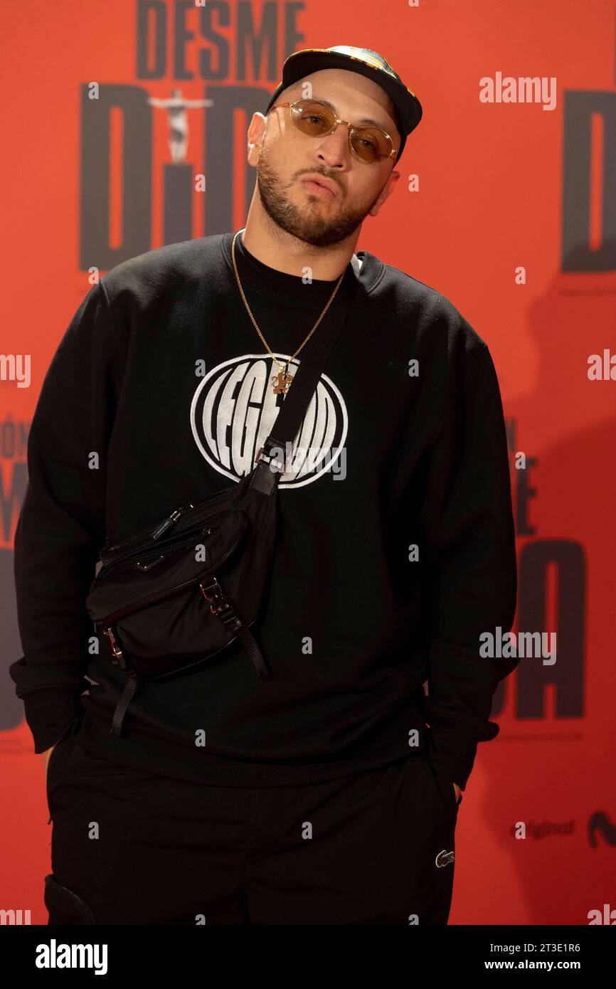 Madrid, Spain. 25th Oct, 2023. Dano attends the Esta Ambicion Desmedida ...