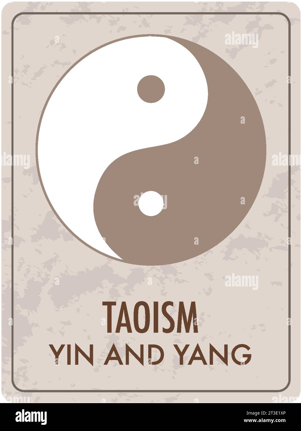 A vector cartoon illustration of the Yin and Yang symbol Stock Vector ...