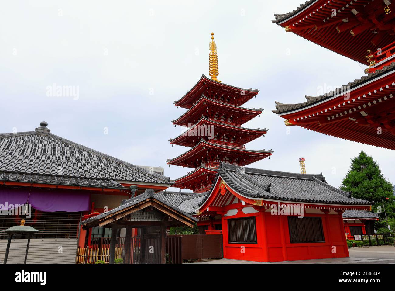 Sensoji, Asakusa Kannon Temple, one of most popular temples in Tokyo ...