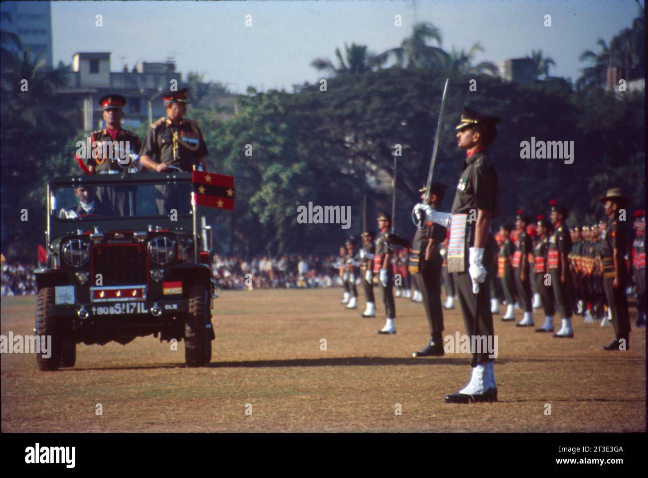 Army Day Parade, Bombay, India Stock Photo - Alamy