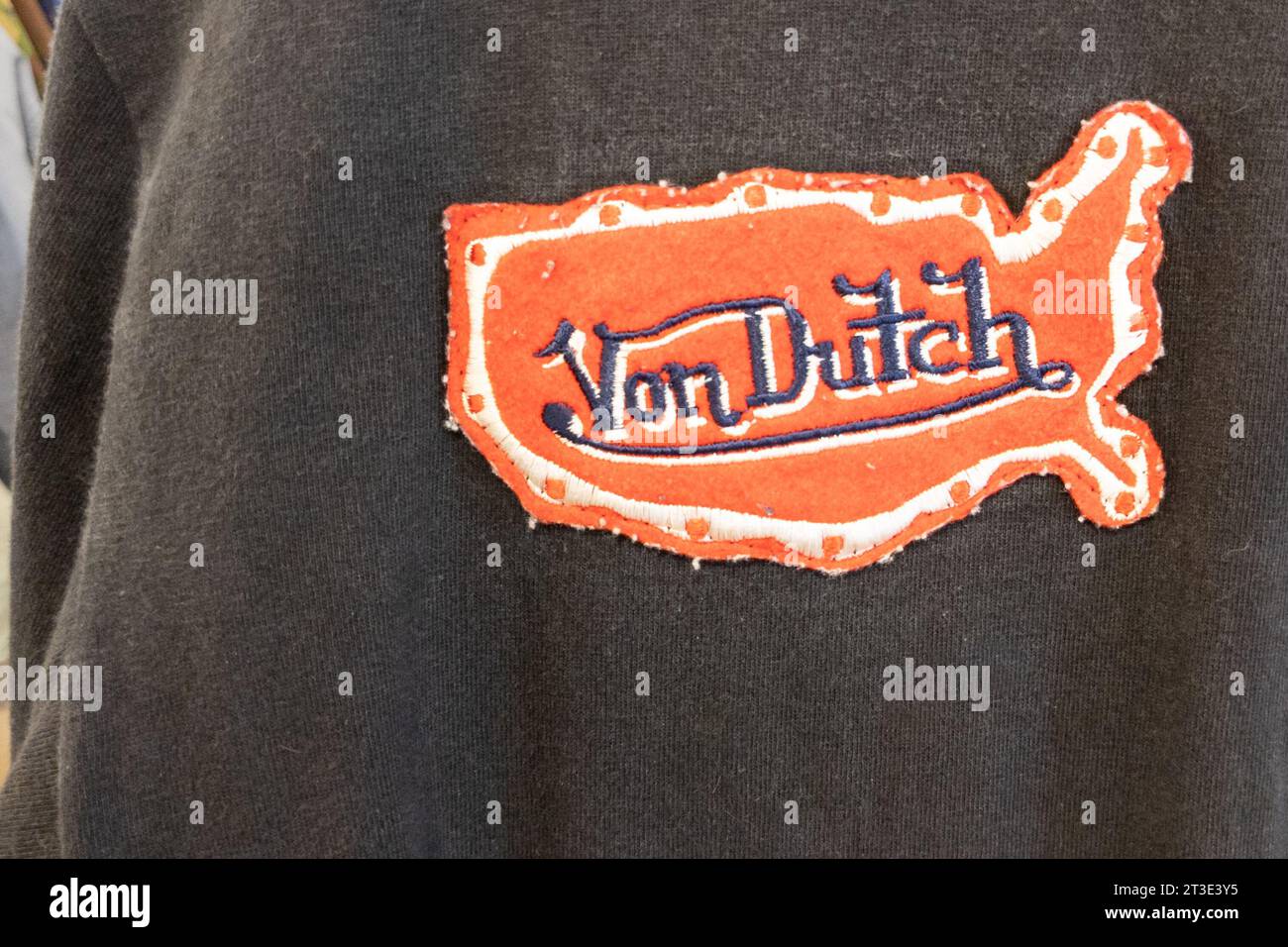 Bordeaux , France - 10 06 2023 : von dutch logo sign and brand text on ...