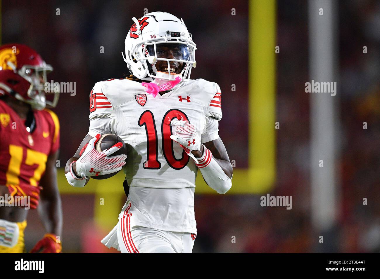 LOS ANGELES, CA - OCTOBER 21: Utah Utes wide receiver Money Parks (10 ...