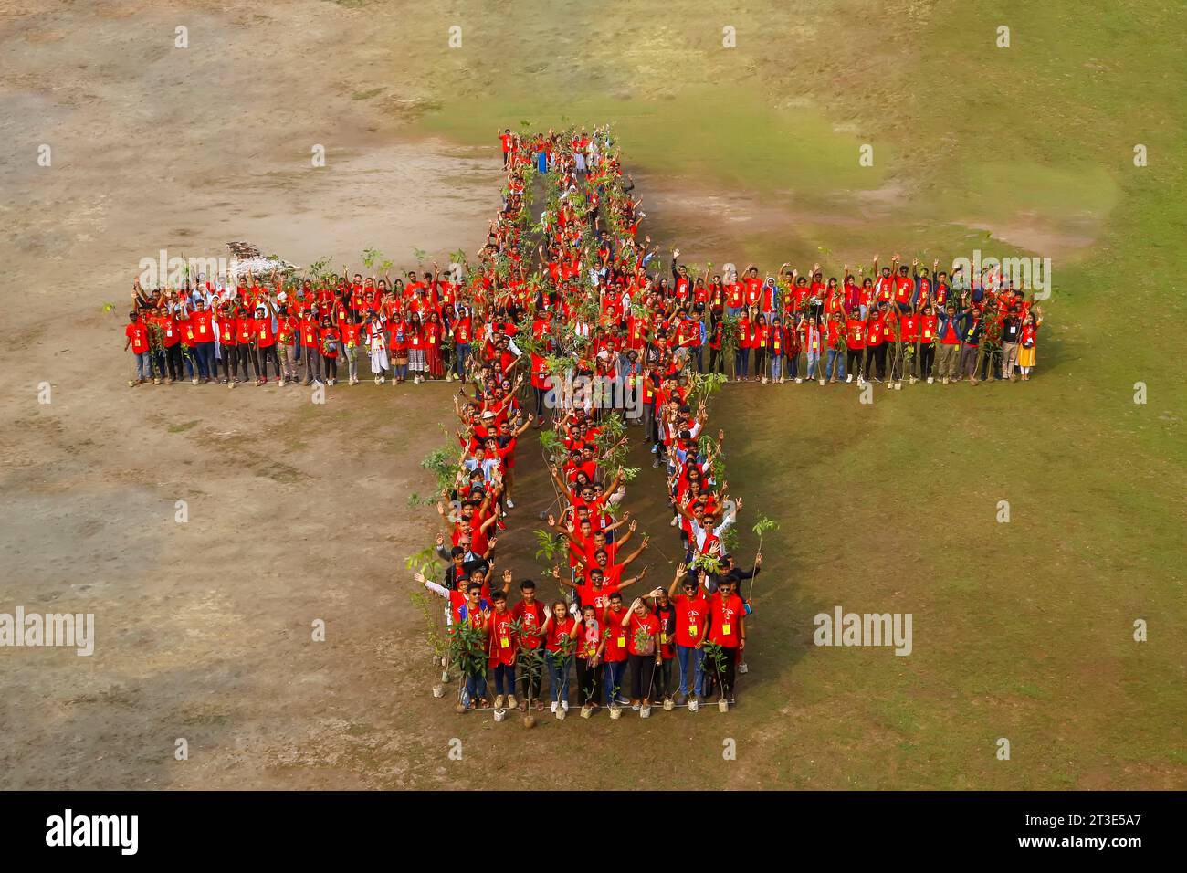 "Embracing Sustainability: Youth unite for a greener tomorrow, planting ...