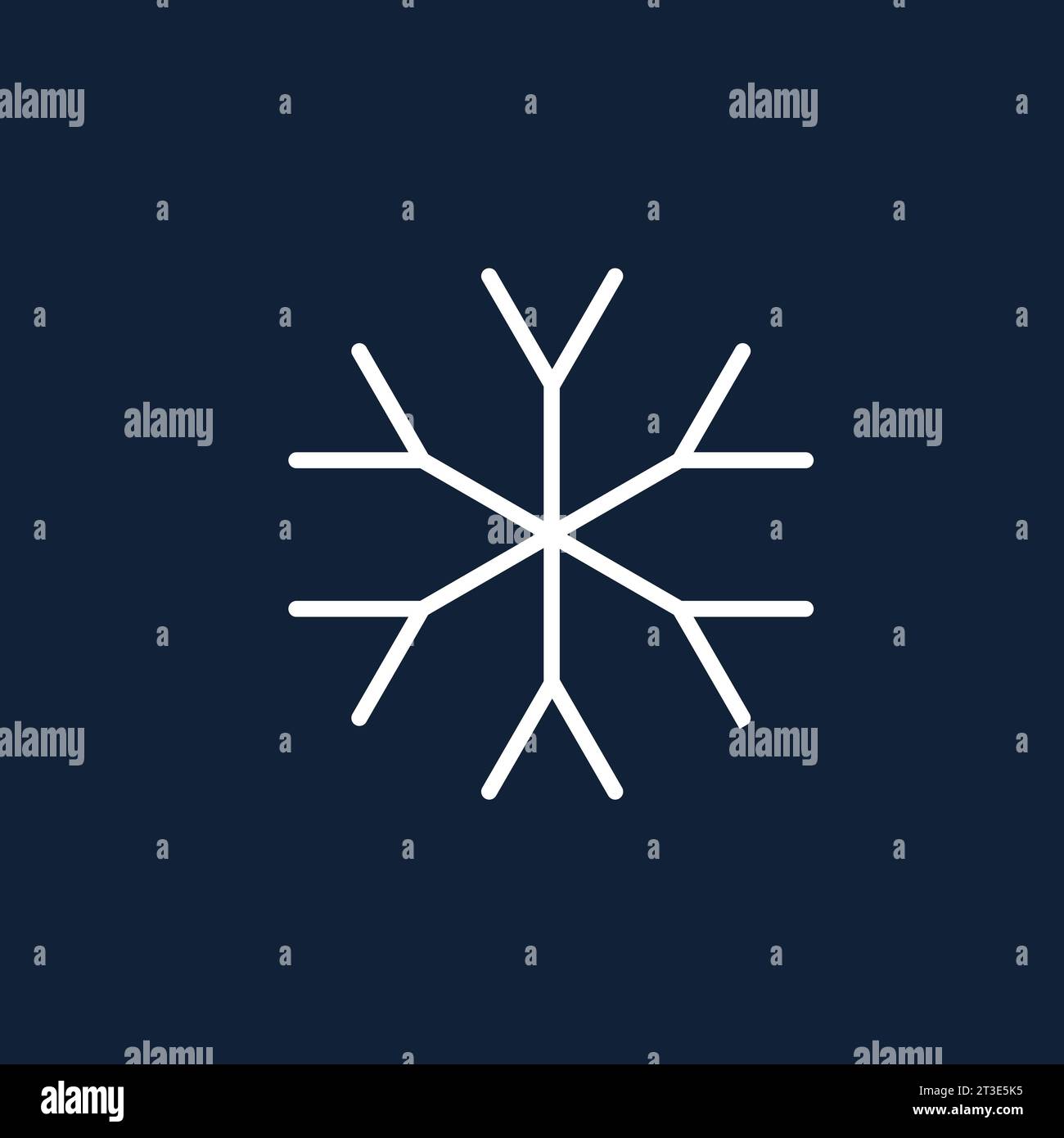 Winter frost cold freezing frozen Stock Vector Images - Alamy