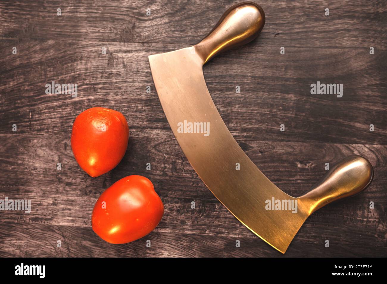 Stainless-steel Kitchen Chopper Stock Photo - Alamy