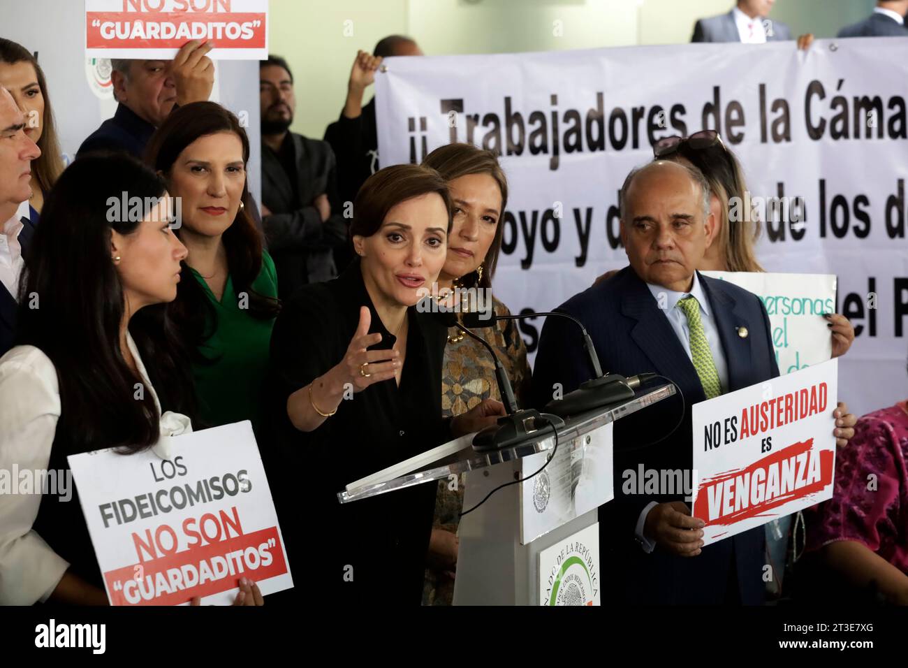 Mexico City, Mexico. 24th Oct, 2023. Senator Maria Lilly del Carmen ...