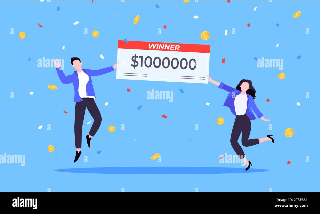 Large cheque vector hi-res stock photography and images - Alamy
