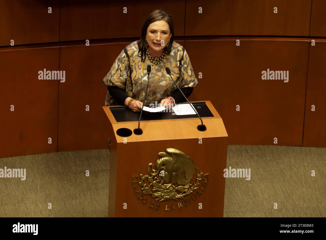 Non Exclusive: October 24, 2023, Mexico City, Mexico: Senator and ...