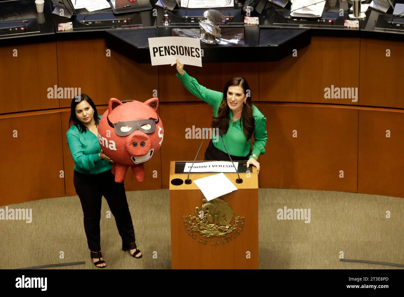 Non Exclusive: October 24, 2023, Mexico City, Mexico: Senator and ...