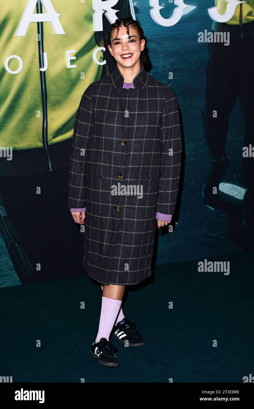 Safia Oakley-Green bei der Premiere des 2. Staffel der Sky Serie The ...