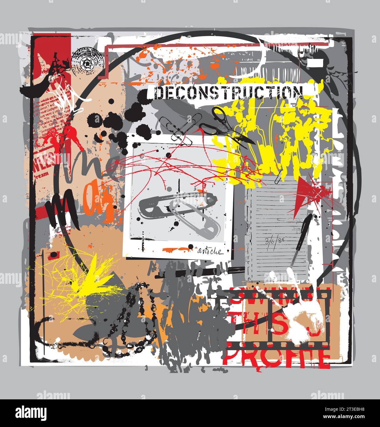 Deconstruction Stock Vector Images - Alamy