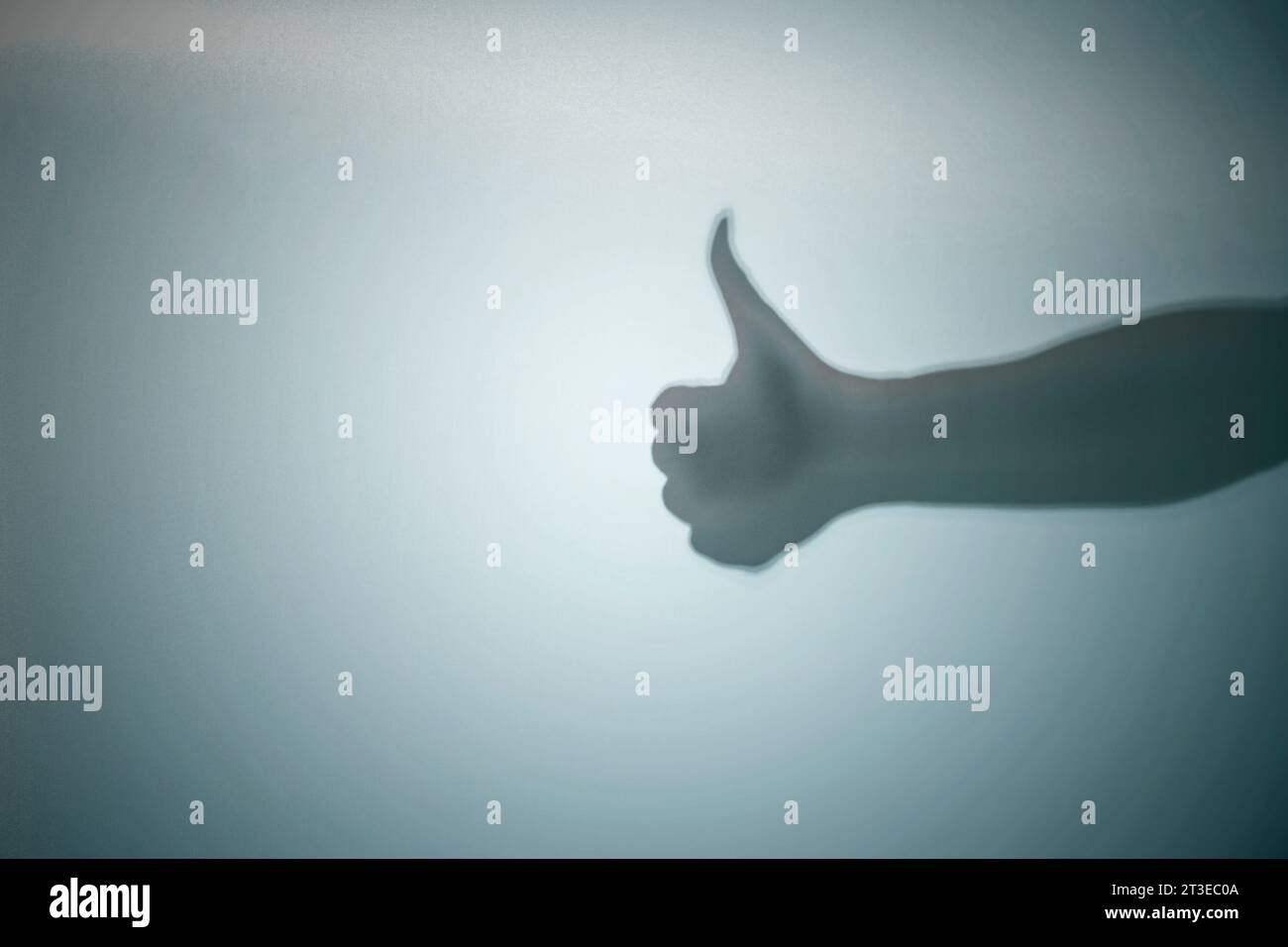 Shadow of a zombie's hand on a colored background. Scary Halloween ...