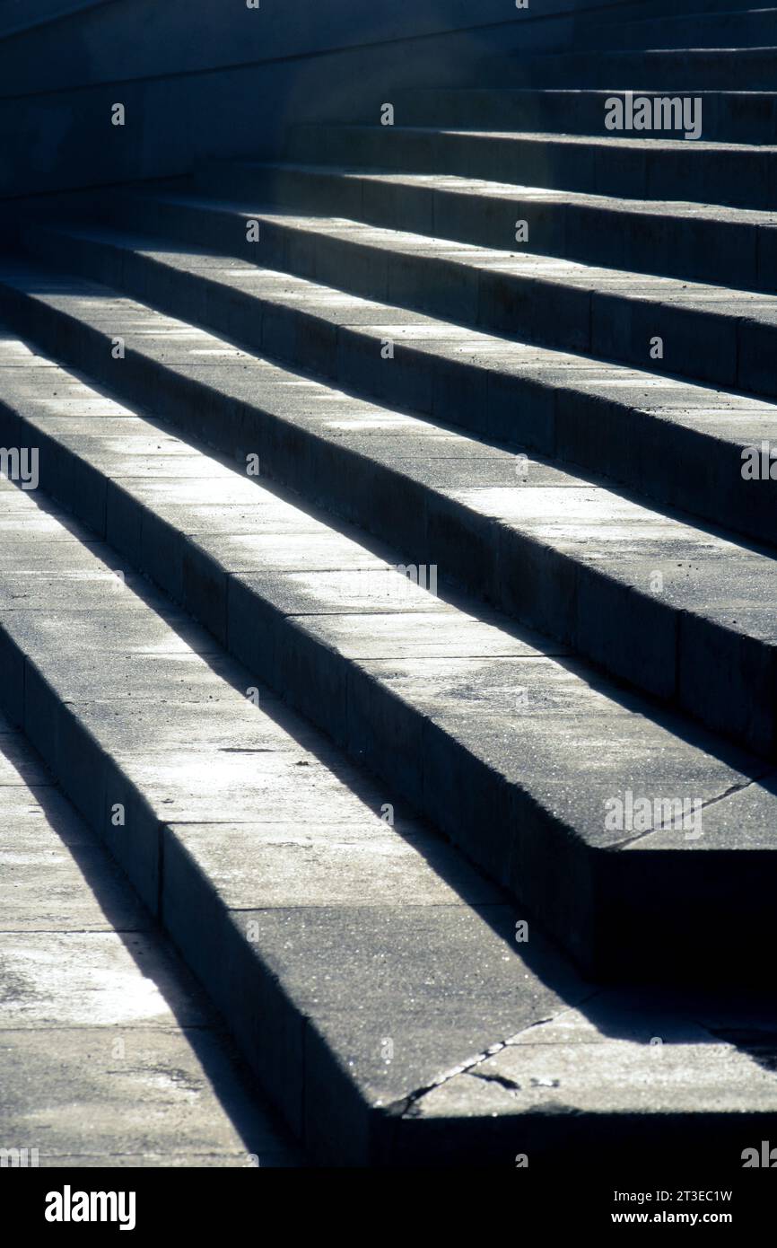 Stairs in a street Stock Photo - Alamy