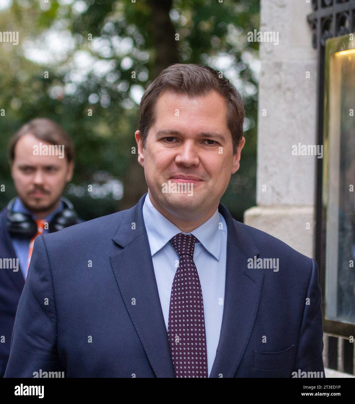 London, England, UK. 25th Oct, 2023. Minister for Immigration ROBERT ...