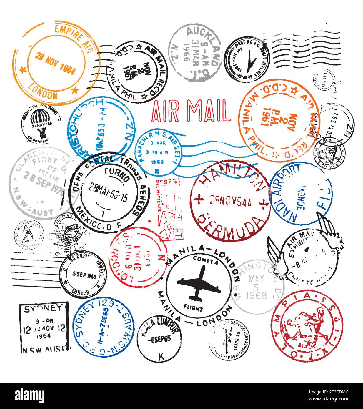 Postmarks hi-res stock photography and images - Alamy