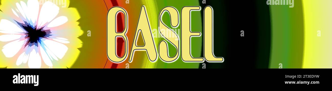 Basel outline hi-res stock photography and images - Alamy