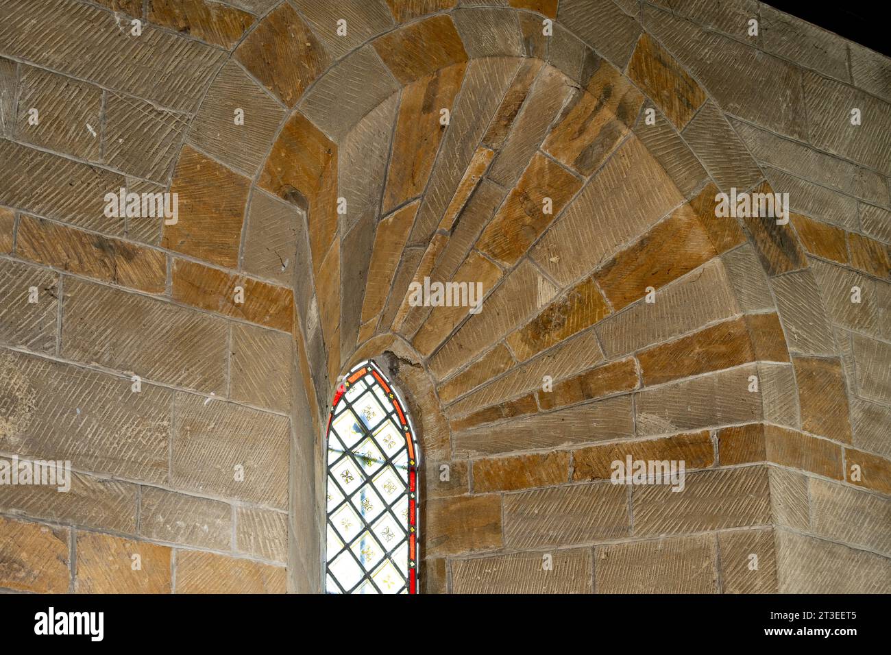 Norman window, St. Mary Magdalene Church, Duns Tew, Oxfordshire ...