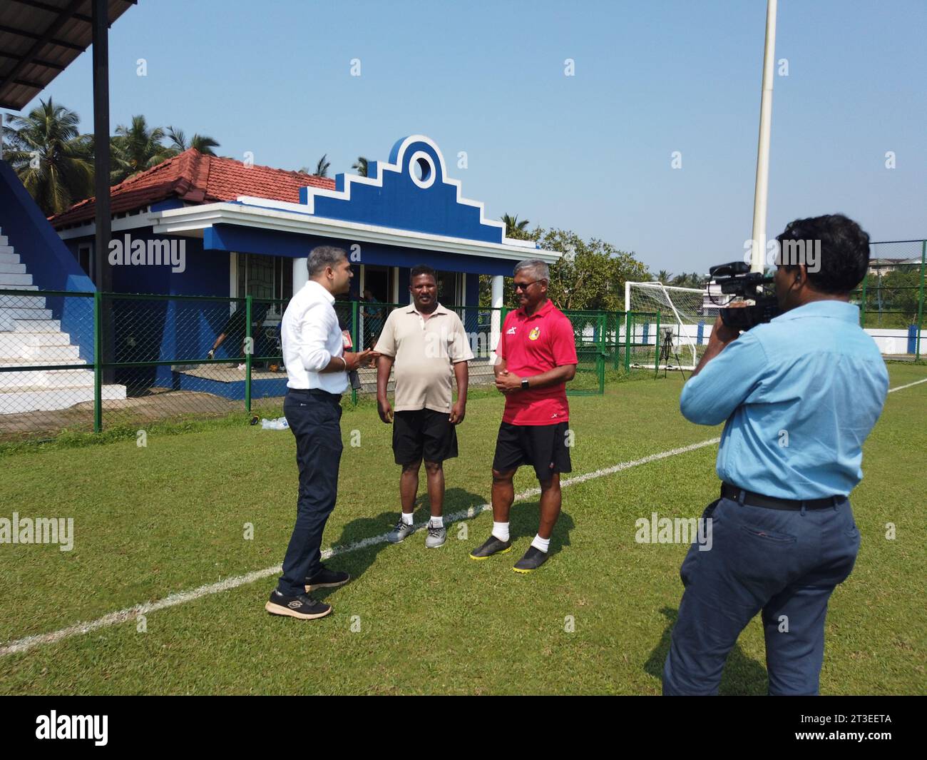 Goa football team coach Derick Pereira ahead of the National Games ...