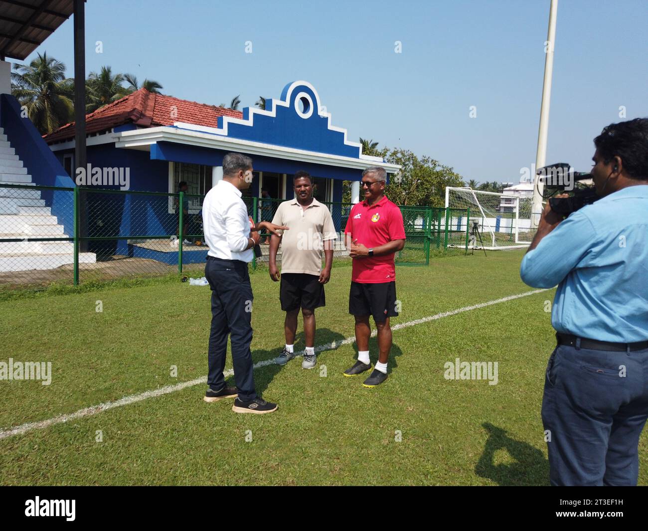 Goa football team coach Derick Pereira ahead of the National Games ...