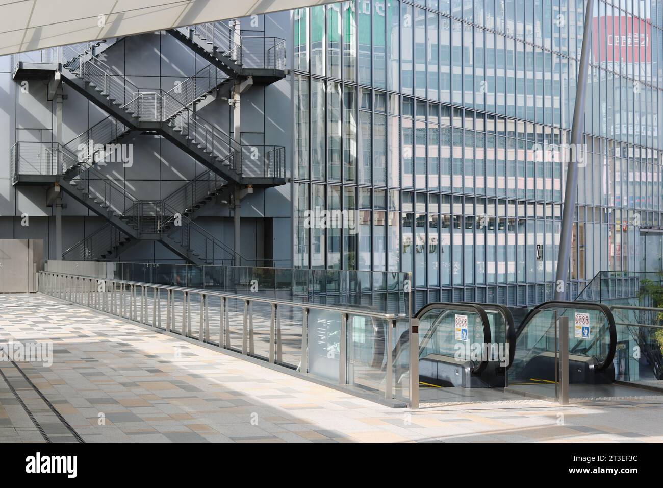 TOKYO, JAPAN - April 23, 2020: View of the Granroof commercial facility ...