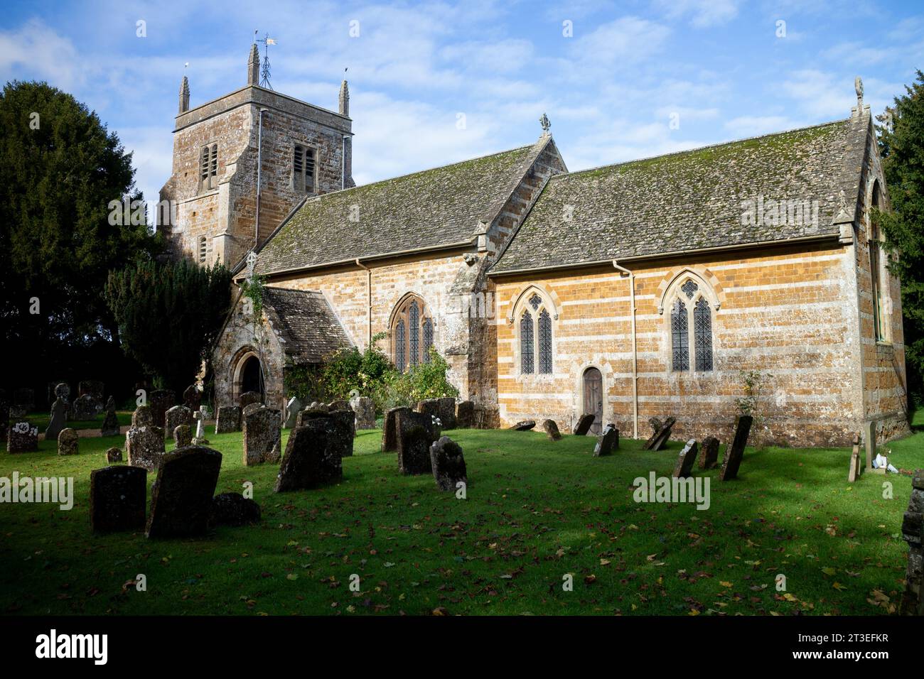 St. Mary Magdalene Church, Duns Tew, Oxfordshire, England, UK Stock ...