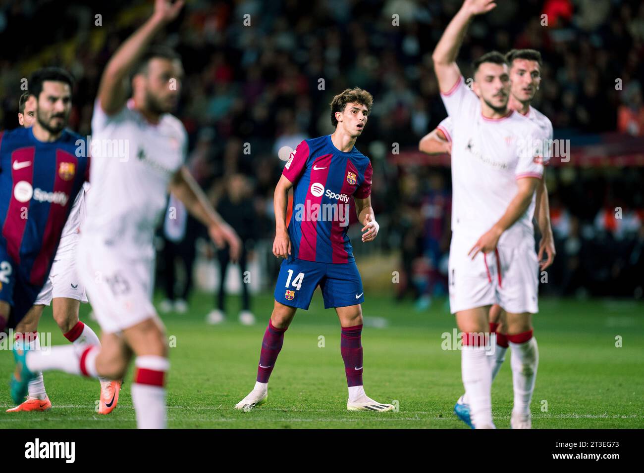 Barcelona, Spain, 22, October, 2023. Spanish LaLiga EA Sports: FC ...
