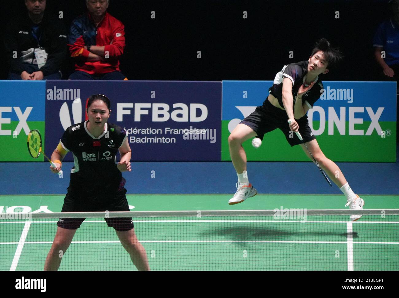 ZHANG Shu Xian And ZHENG Yu of Chi ne during the Yonex Internationaux ...