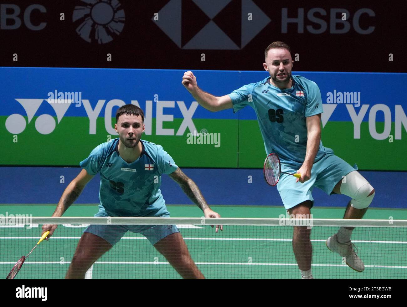 Sean VENDY And Ben LANE of Great Britain during the Yonex ...