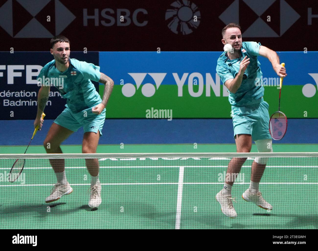 Sean VENDY And Ben LANE of Great Britain during the Yonex ...
