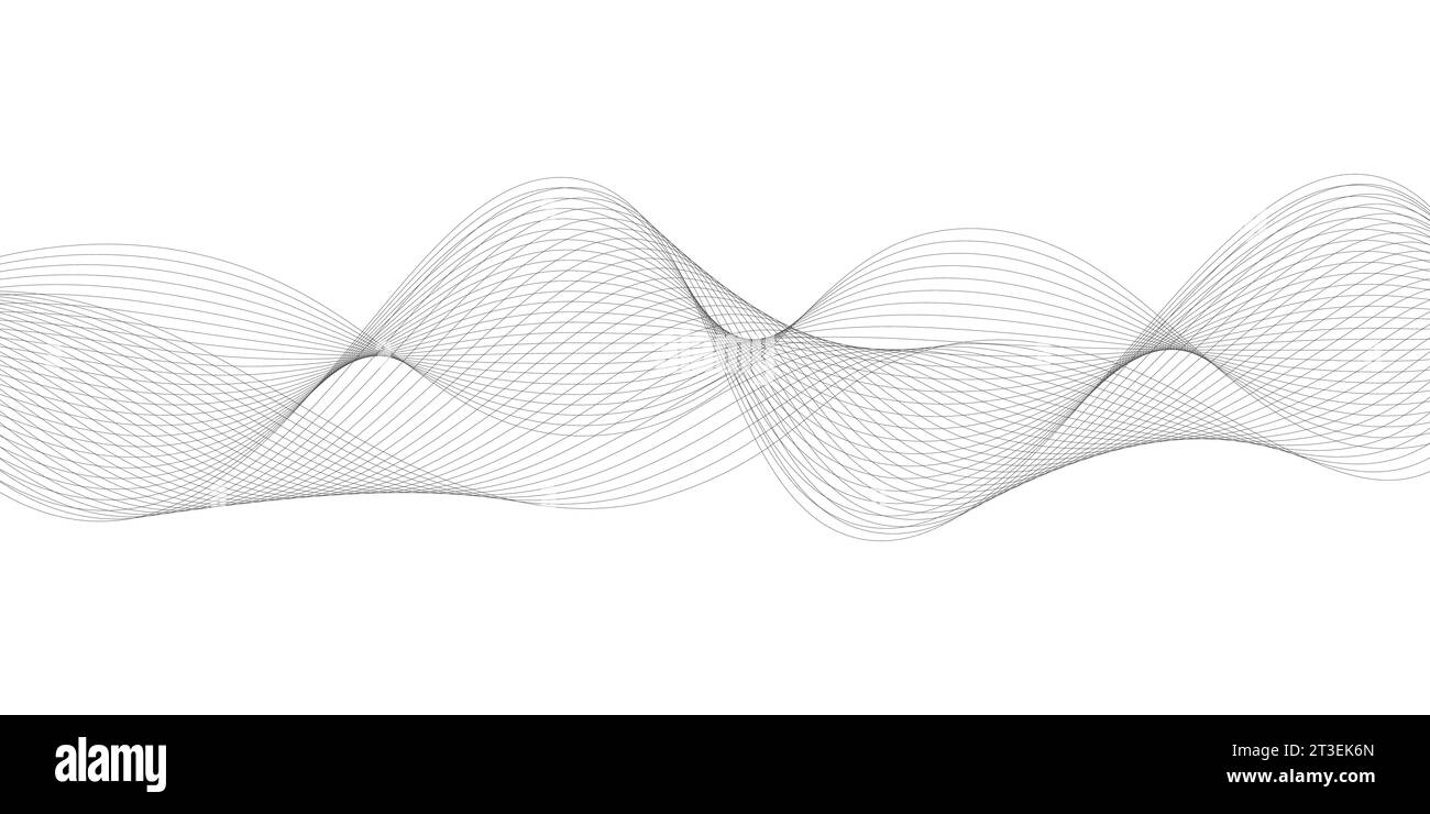 Abstract digital wave of particles. Technology background. Vector ...