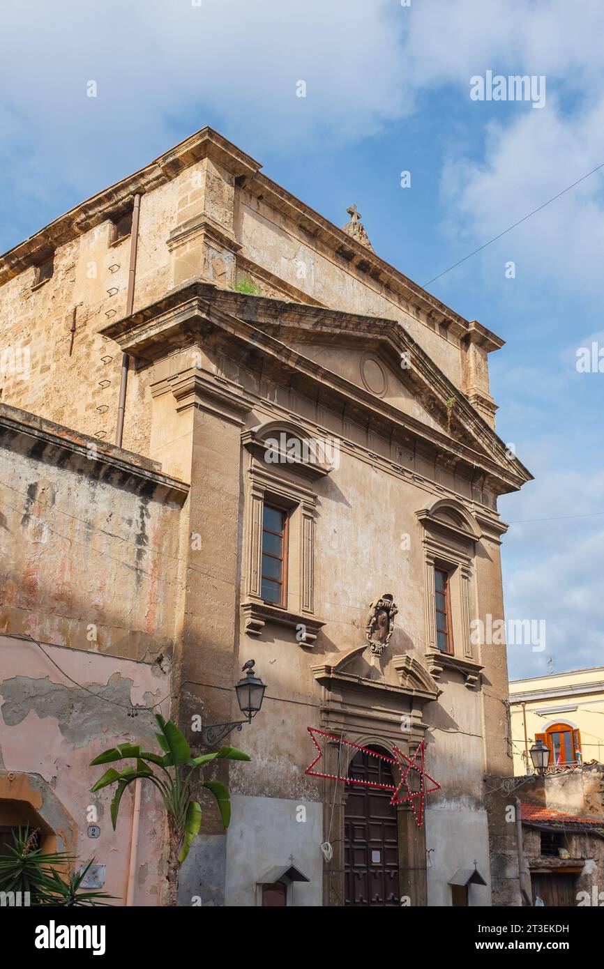 Palermo, Sicily, 2016. In the Monte di Pietà quarter, the Baroque ...