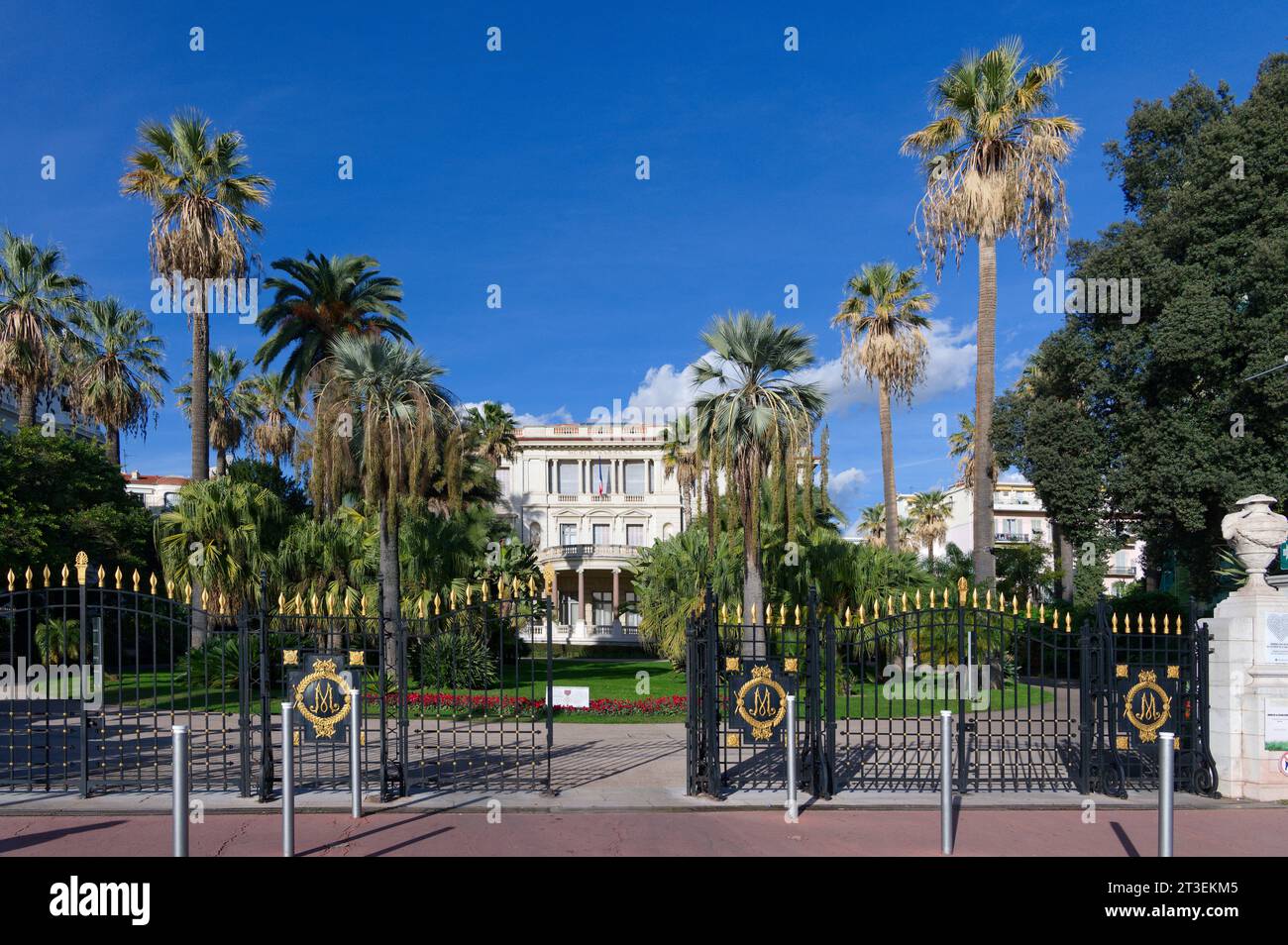 Nice (south-eastern France): the Massena Museum Stock Photo - Alamy