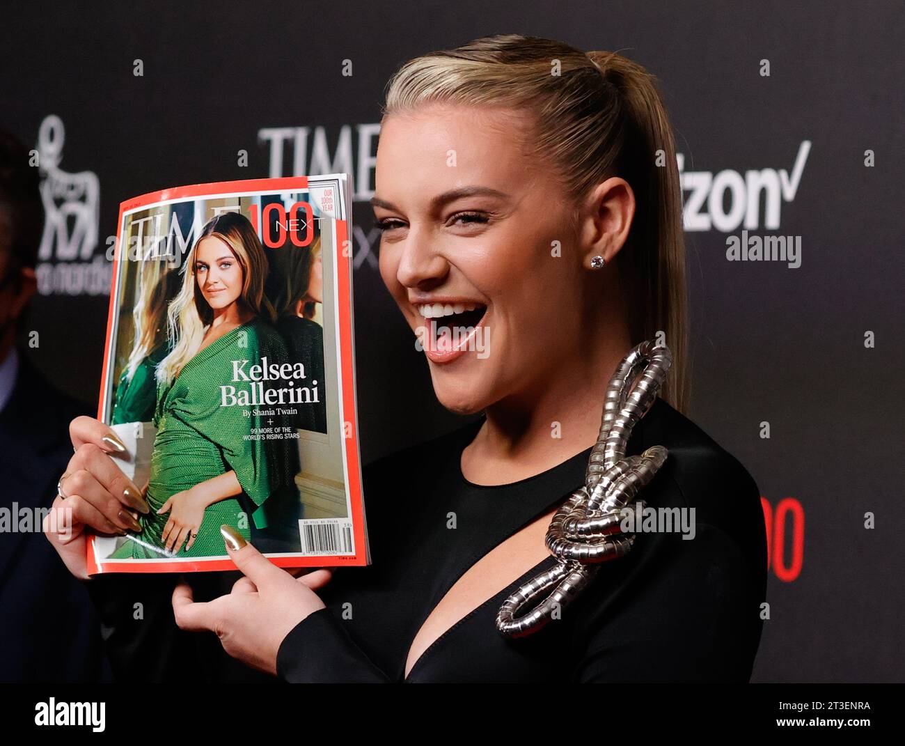 New York City. October 24, 2023 Kelsea Ballerini arrives on the red ...