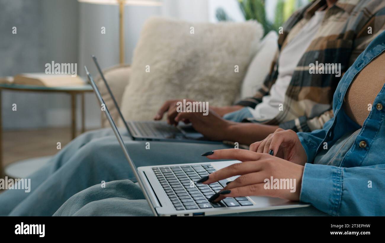 Office workers using computers hi-res stock photography and images - Alamy