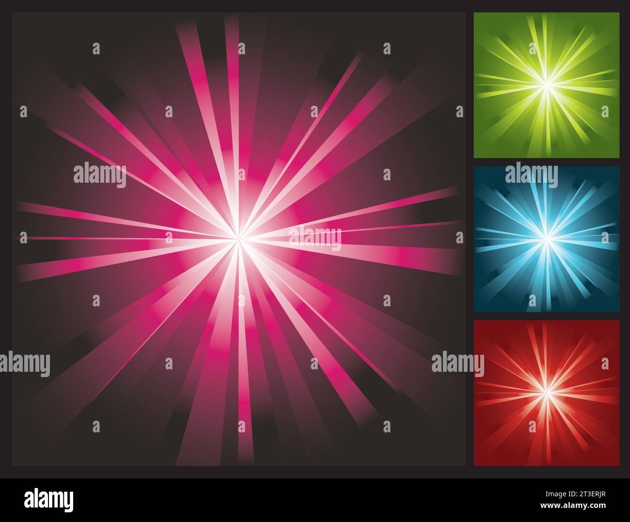 Abstract lights background with sunburst Vector Image Stock Vector ...
