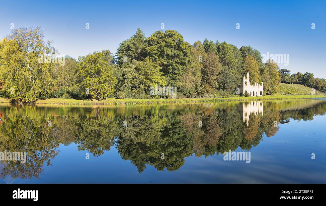 Serenity at Painshill Park in Surrey, England Stock Photo - Alamy