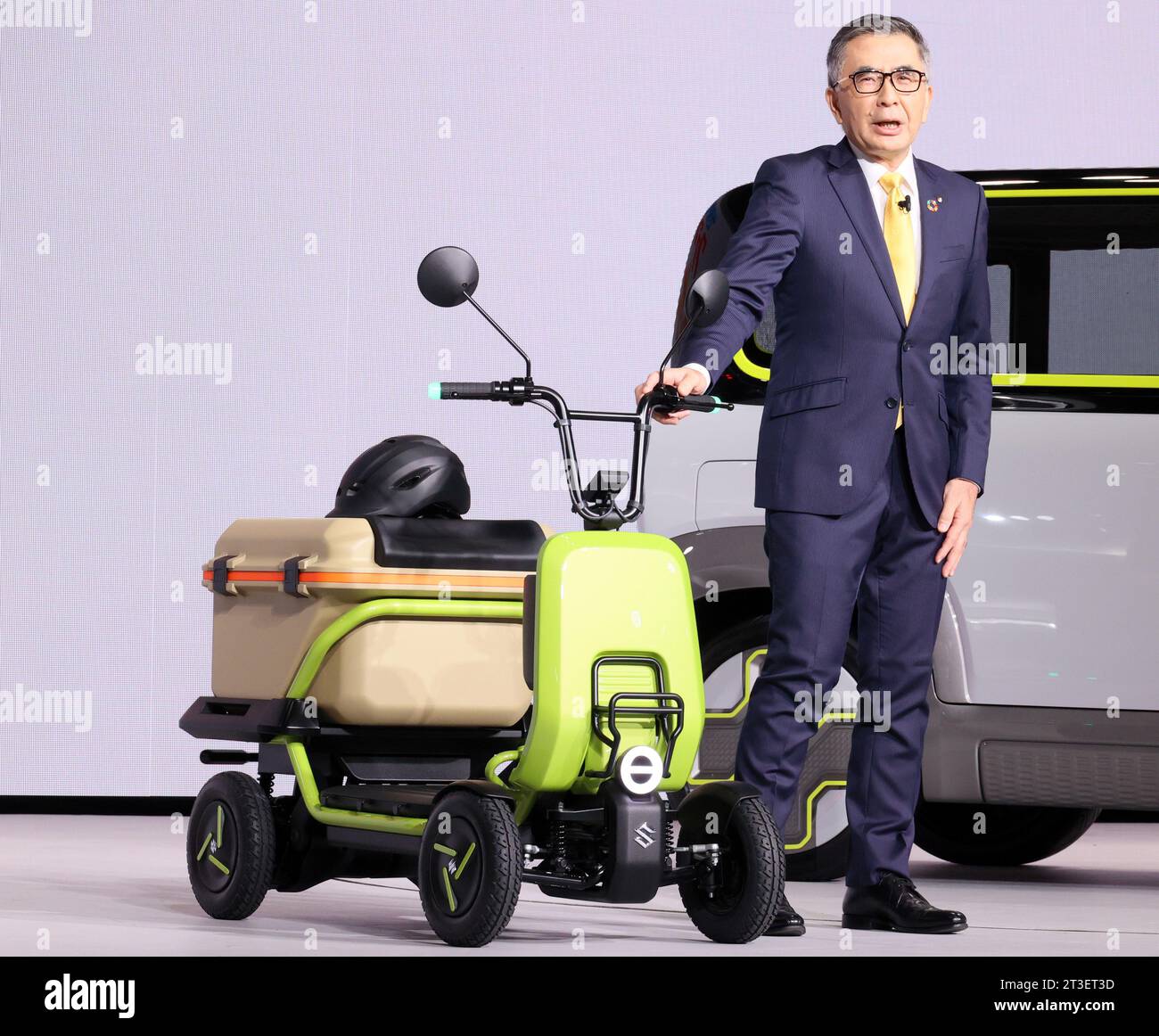 Tokyo, Japan. 25th Oct, 2023. Japan's automaker Suzuki Motor president ...