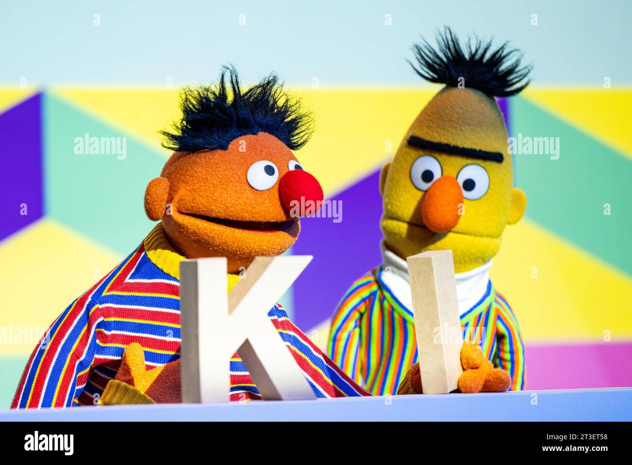 Munich, Germany. 25th Oct, 2023. The characters Ernie and Bert from the ...