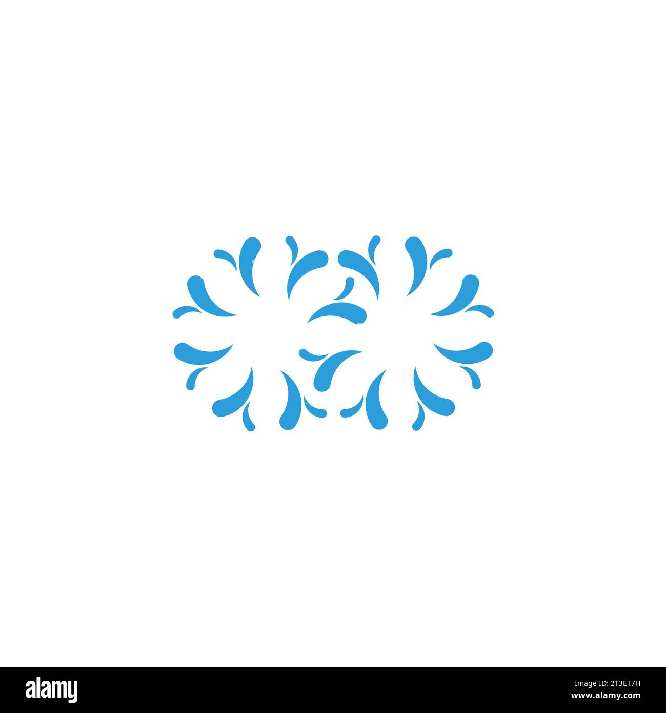 abstract swirl water colors splash logo vector Stock Vector Image & Art ...