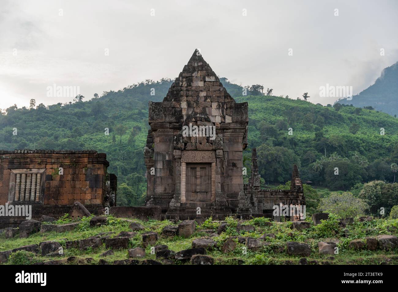 Champasak. 20th Oct, 2023. This photo taken on Oct. 20, 2023 shows the ...