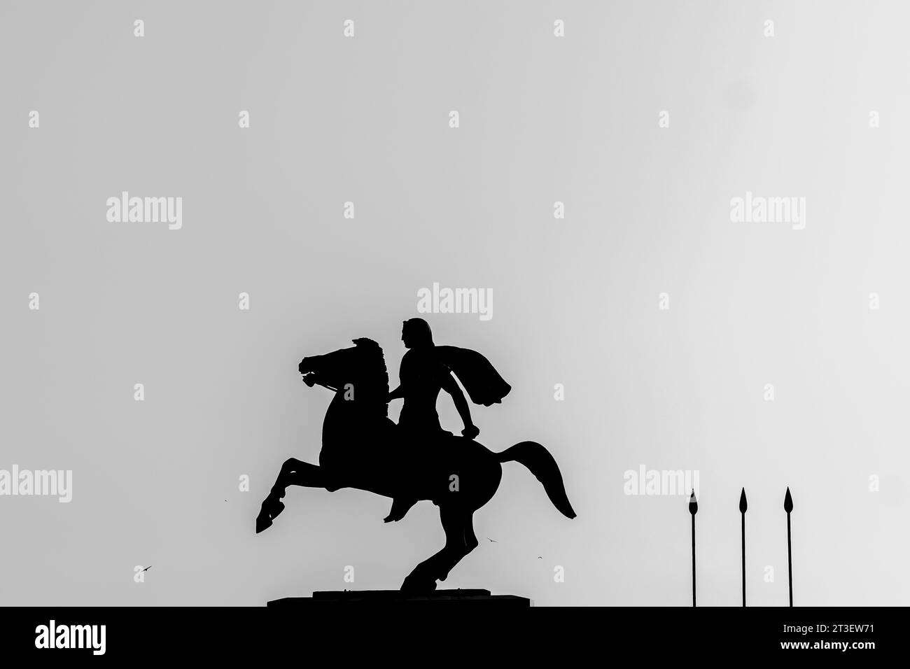 Statue alexander great thessaloniki city hi-res stock photography and ...