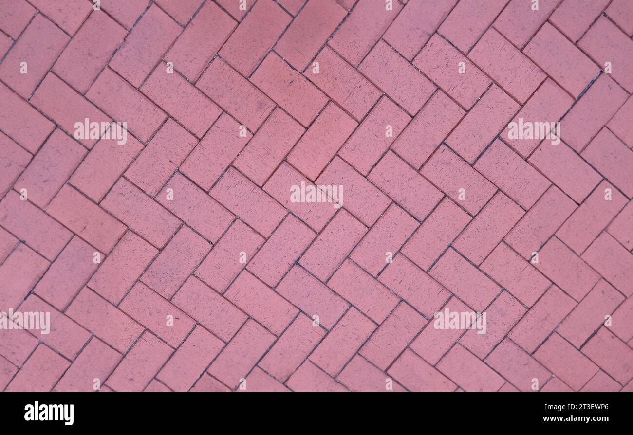 Pavement in herringbone pattern hi-res stock photography and images - Alamy