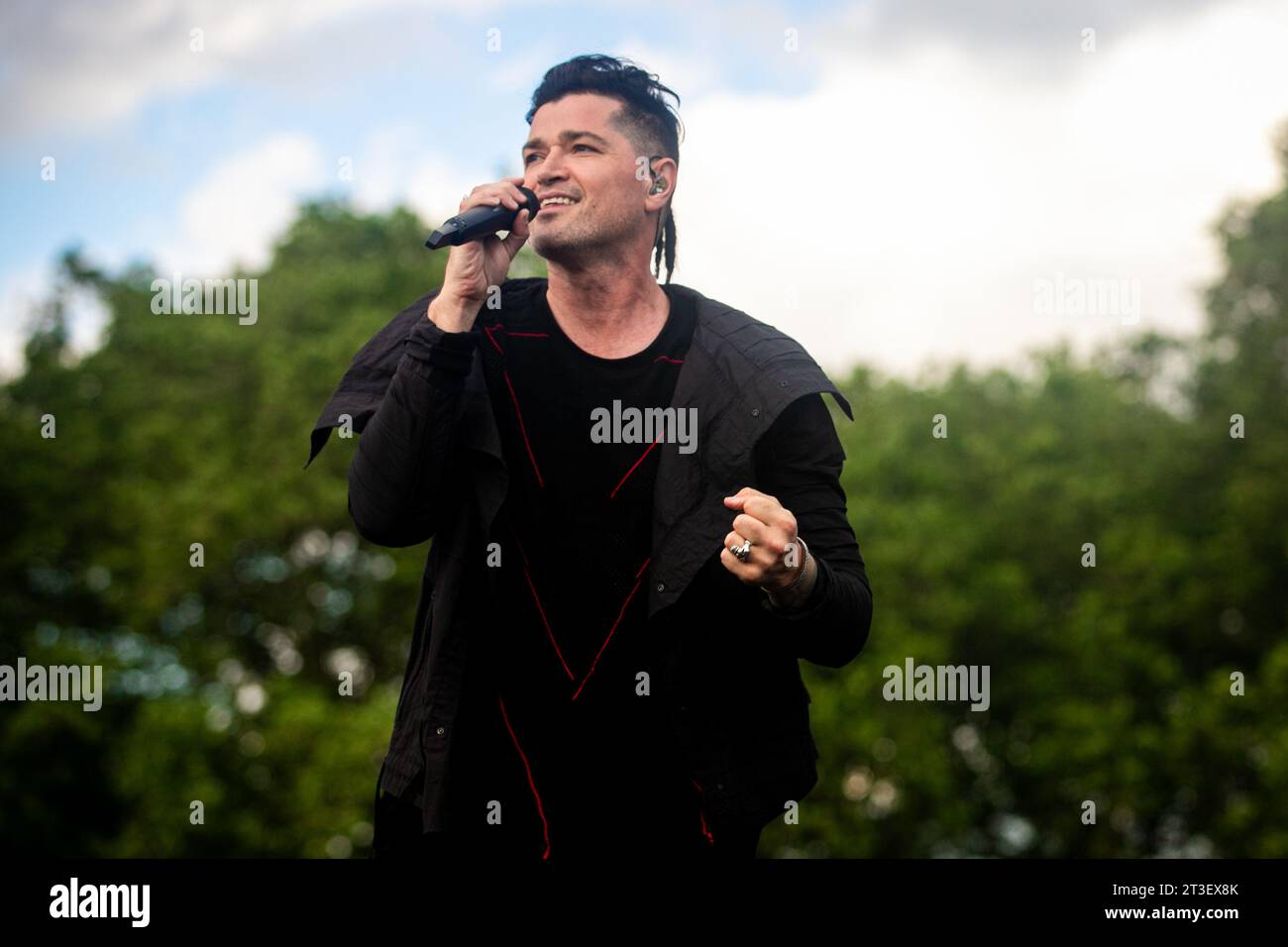 London, UK - July 1st, 2023: The Script | Danny O'Donoghue performing ...