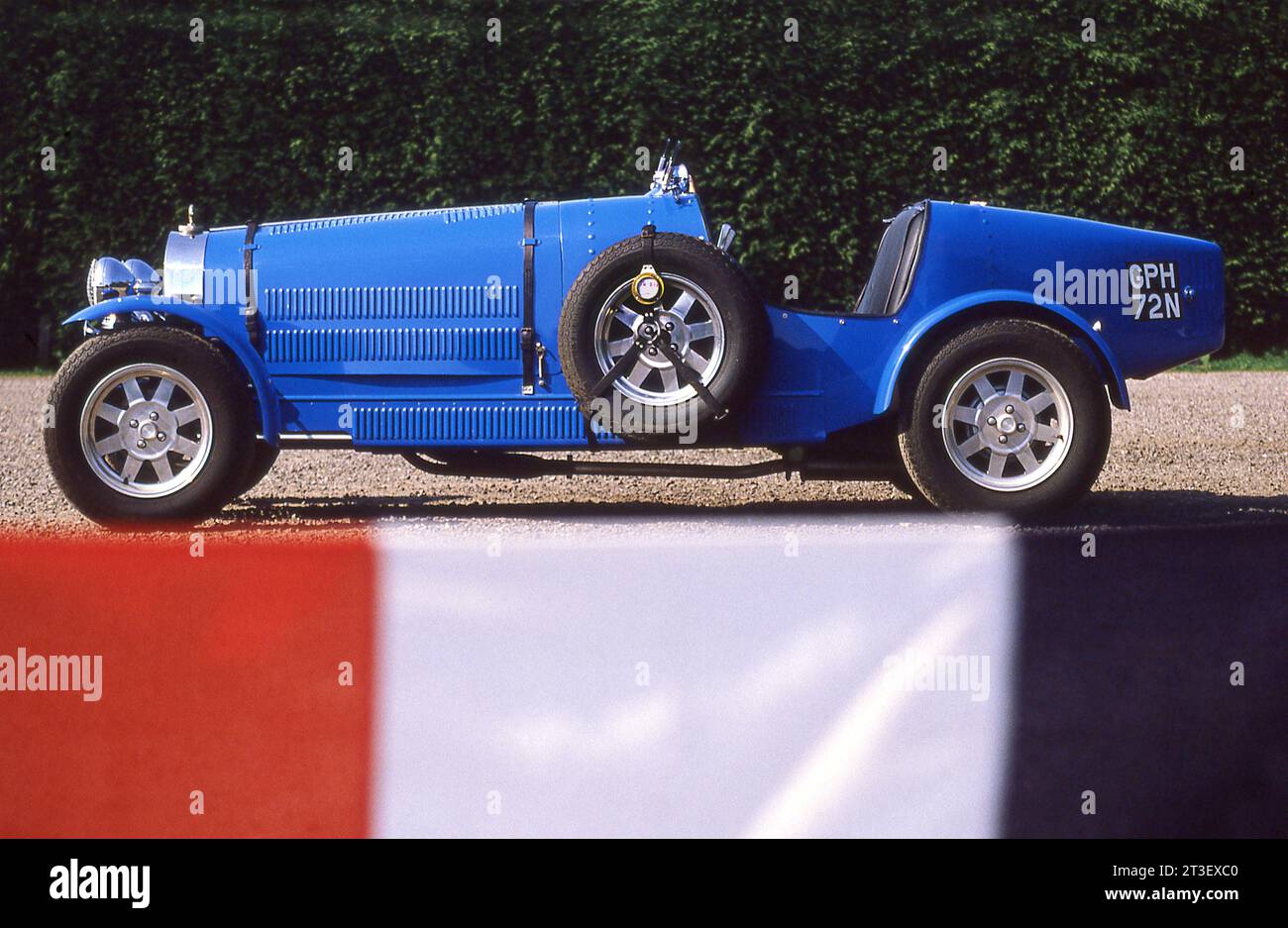 1987 Teal Bugatti Type 35 Replica Stock Photo - Alamy